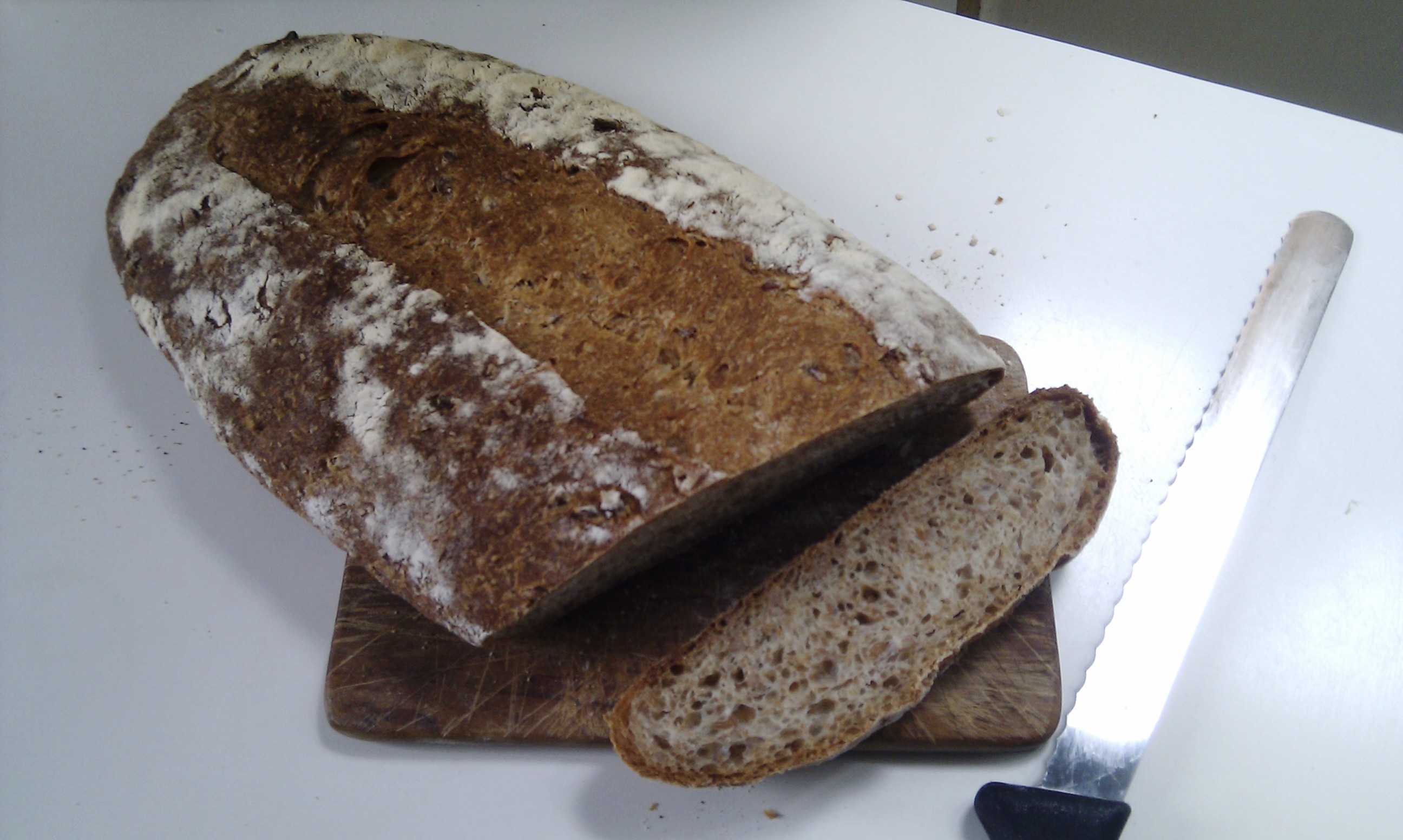 Wholewheat farro bread | Bread, Cakes And Ale