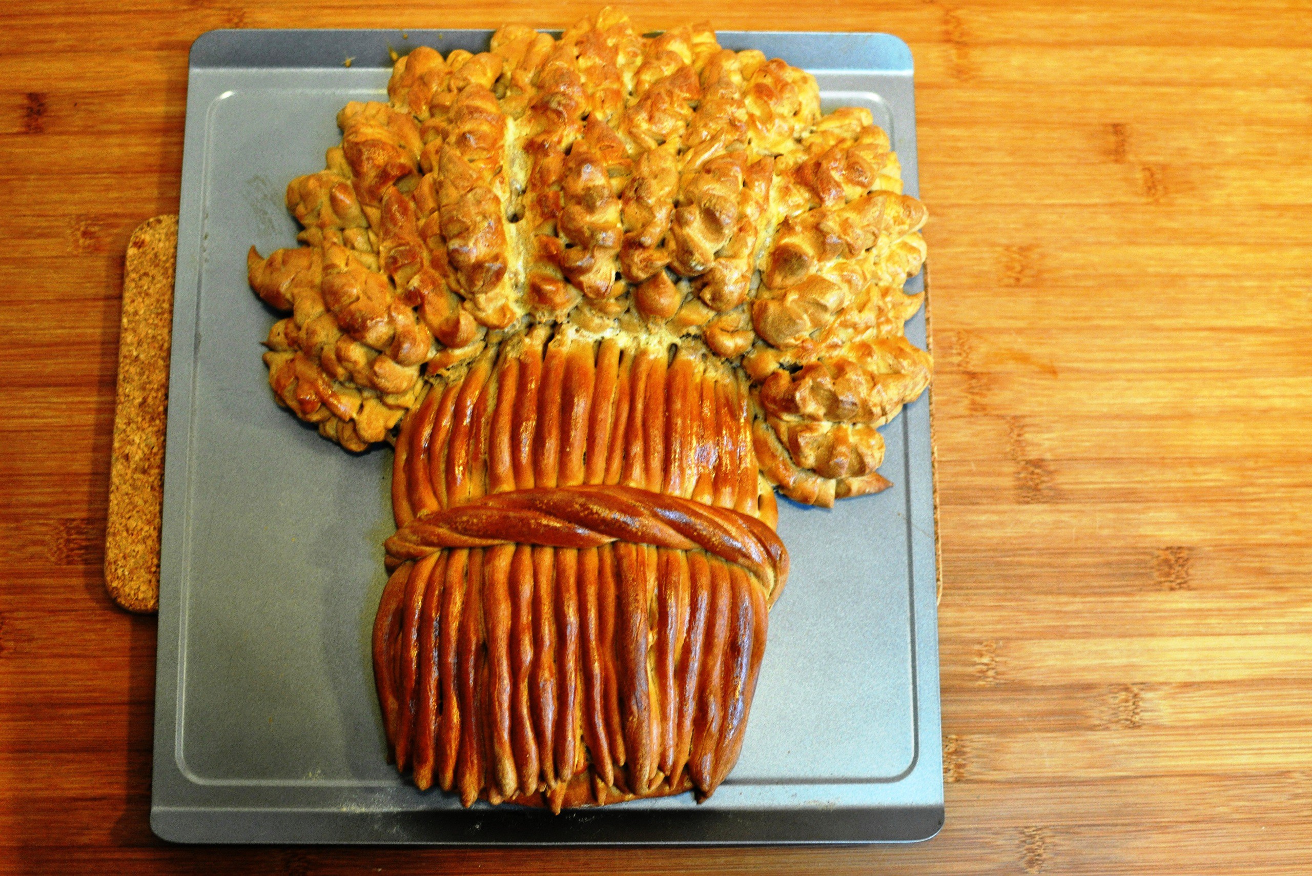 Harvest festival wheat sheaf loaf | Bread, Cakes And Ale